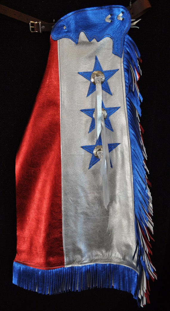 Custom Made Kid's Bronc Riders Chaps/ New/ Custom Leather/ - Etsy