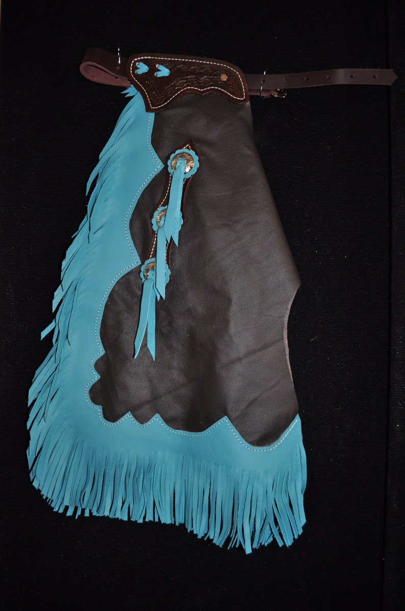 Custom Made Kid's Bronc/bull Riding Chaps/ New/ Custom | Etsy