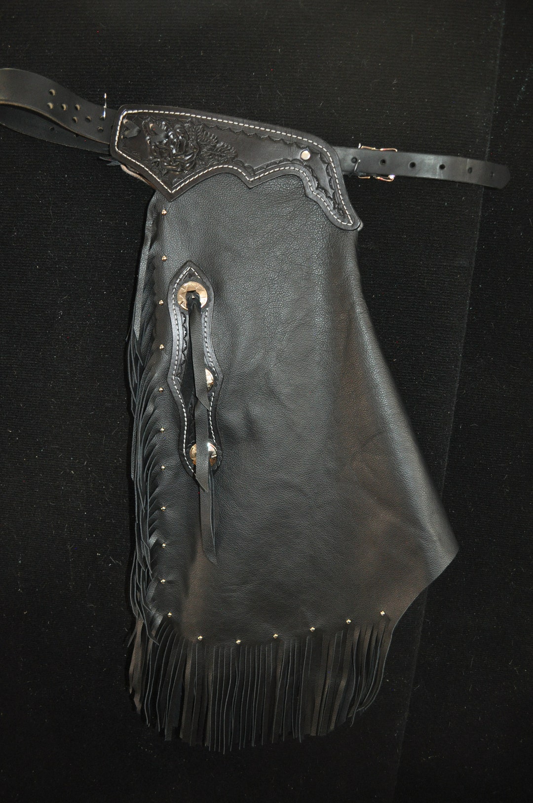 Custom Made Leather Chinks/new Chaps/r Bar K - Etsy