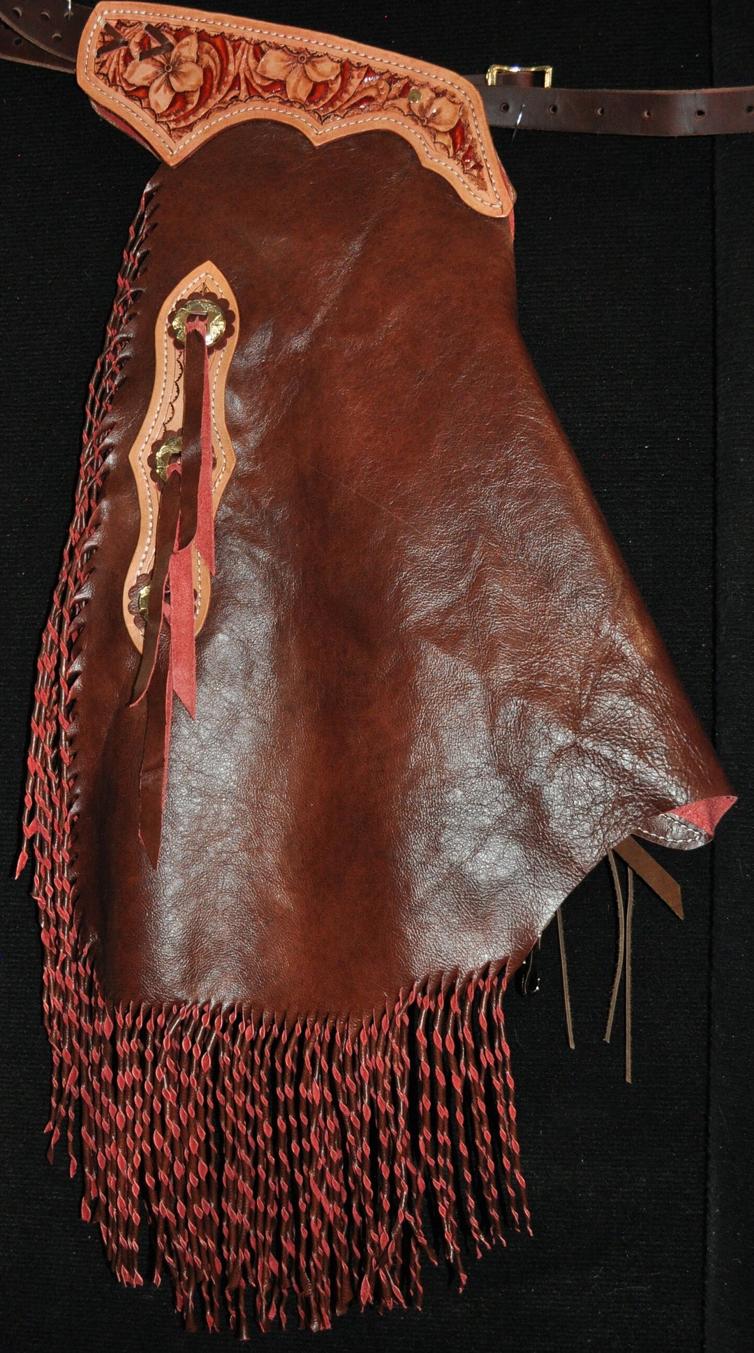 Custom Made Leather Chinks/new Chaps/r Bar K - Etsy