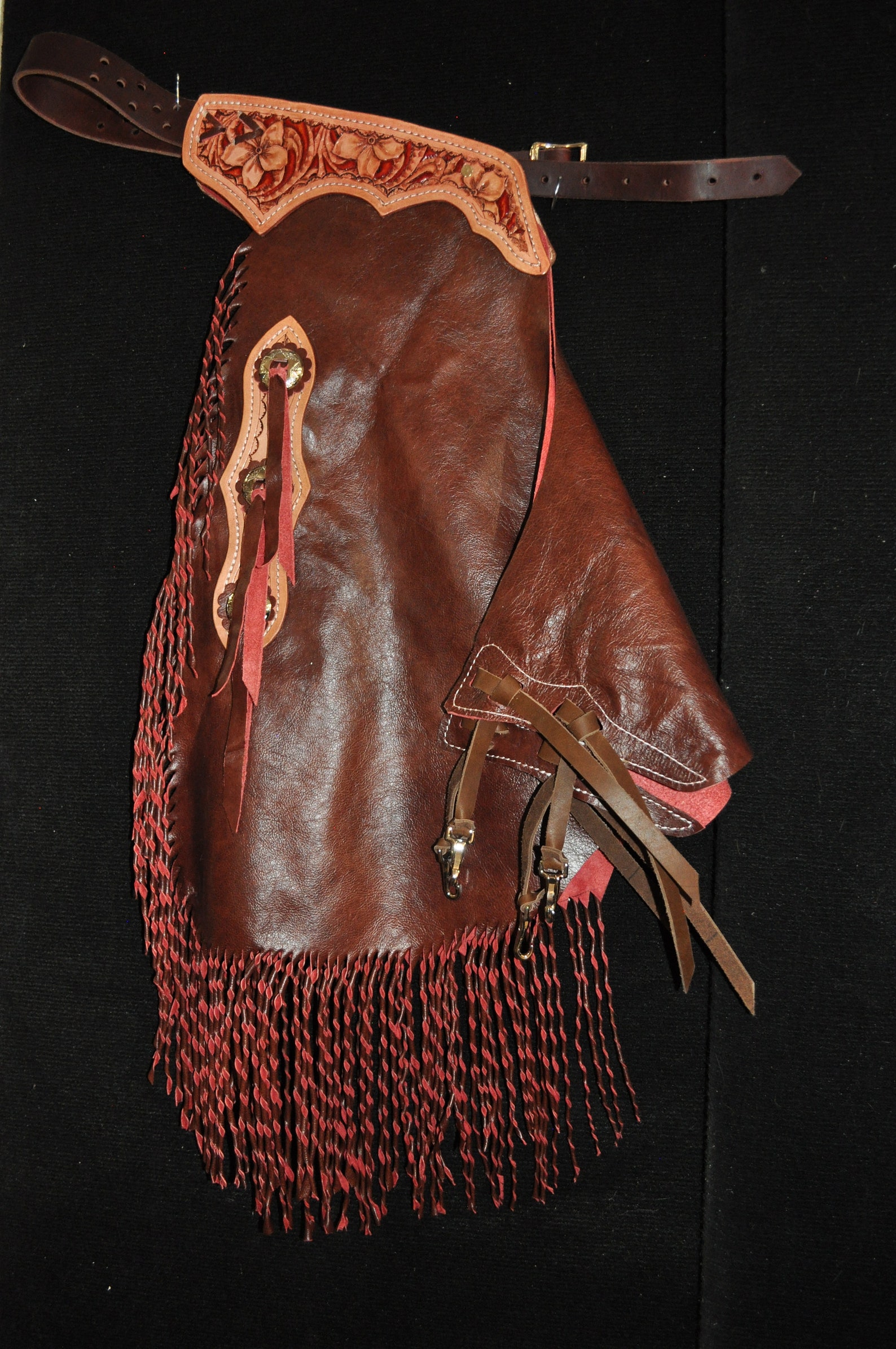 Custom Made Leather Chinks/new Chaps/r Bar K - Etsy