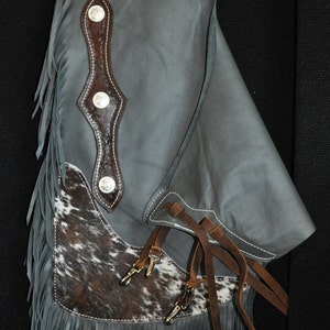 Custom Made Leather Chinks/new Chaps/r Bar K - Etsy