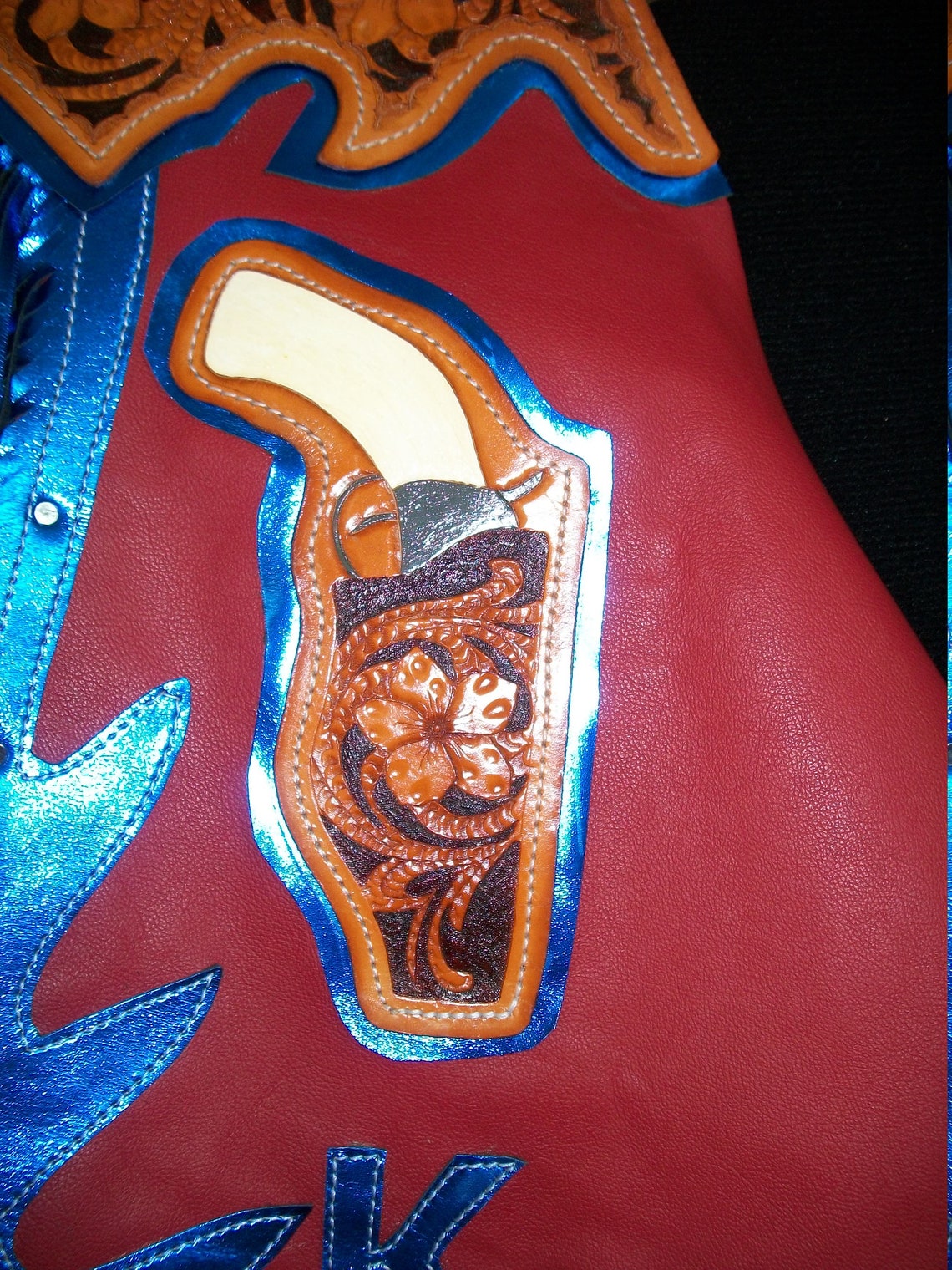 Custom Made Bronc Riders Chaps/ New/ Custom Leather/ Rodeo - Etsy