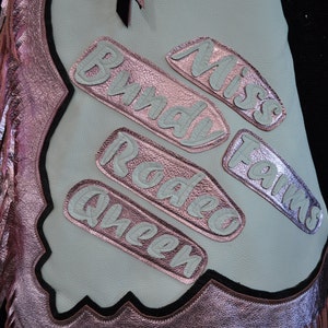 Custom Made Rodeo Royalty Chaps/ New/ Custom Leather/ Pink Rodeo Chaps ...