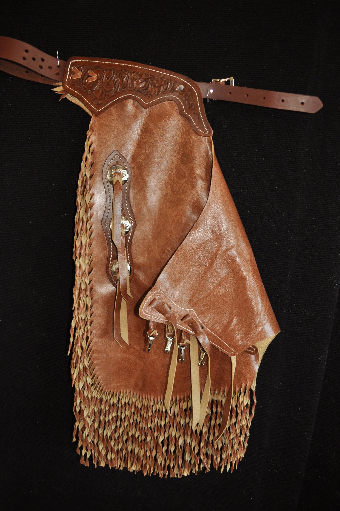 Custom Made Leather Chinks/new Chaps/r Bar K | Etsy