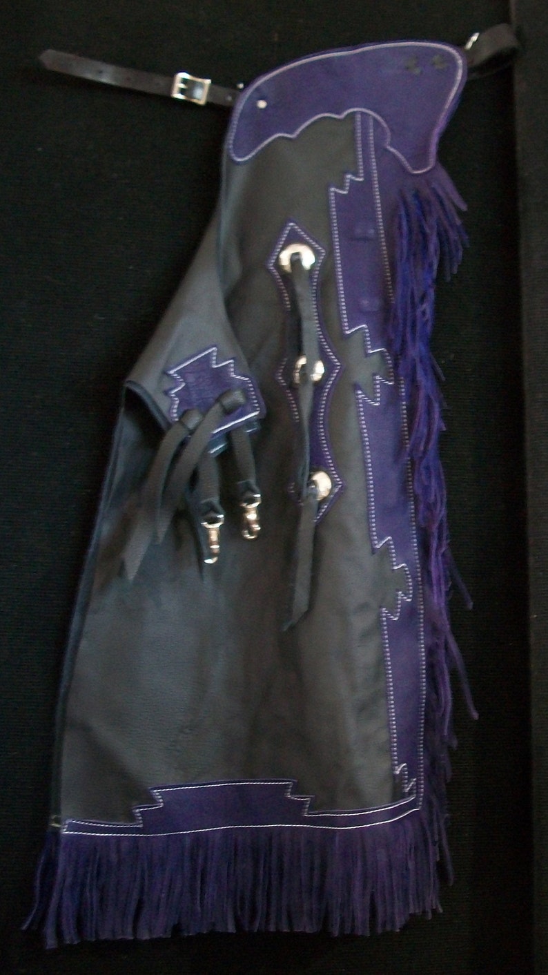 Custom Made Kid's Bronc/bull Riding Chaps/ New/ Custom - Etsy