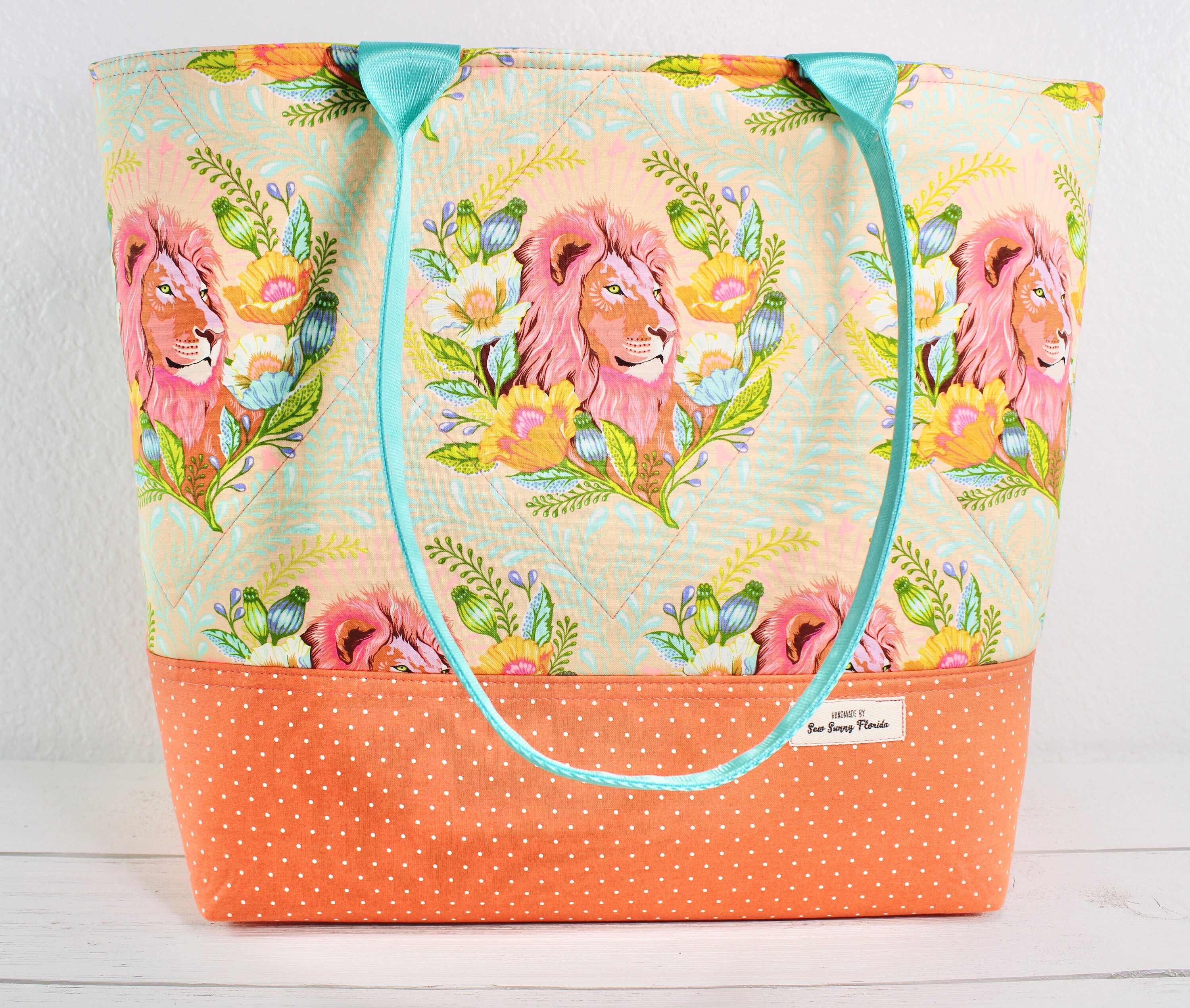 TULA PINK Colleen Tote Bag Shoulder Bag Quilted Travel Tote - Etsy