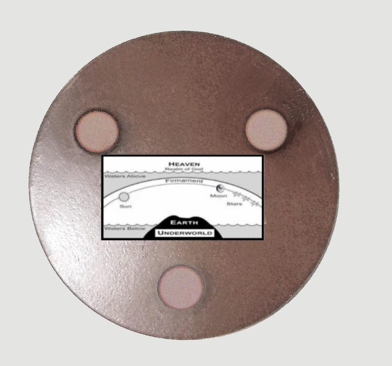 Flat Earth Map Dome Display Model - Hidden Realms Beyond the Ice Wall ...