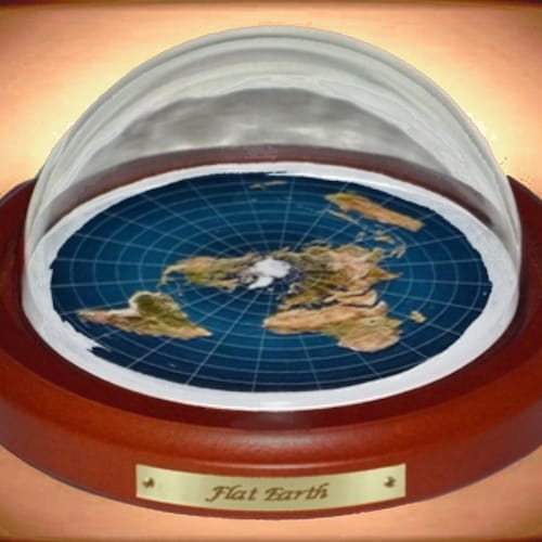 Ancient Flat Earth Map Poster Urbano Monte 1587 Antique | Etsy Australia