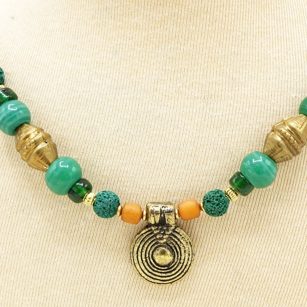 Lava Bead Necklace - Etsy