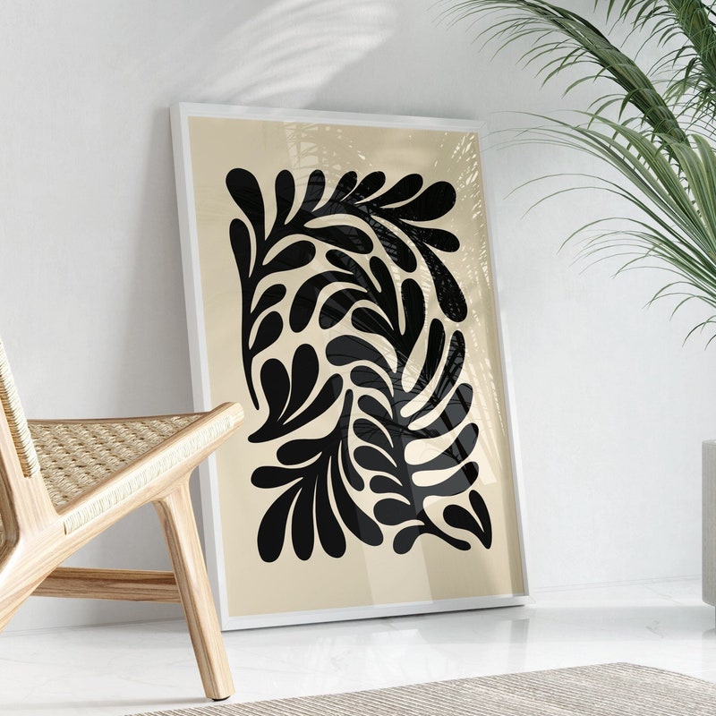 Monochrome Wall Art - Etsy UK
