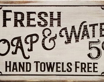 Vintage Soap Sign - Etsy