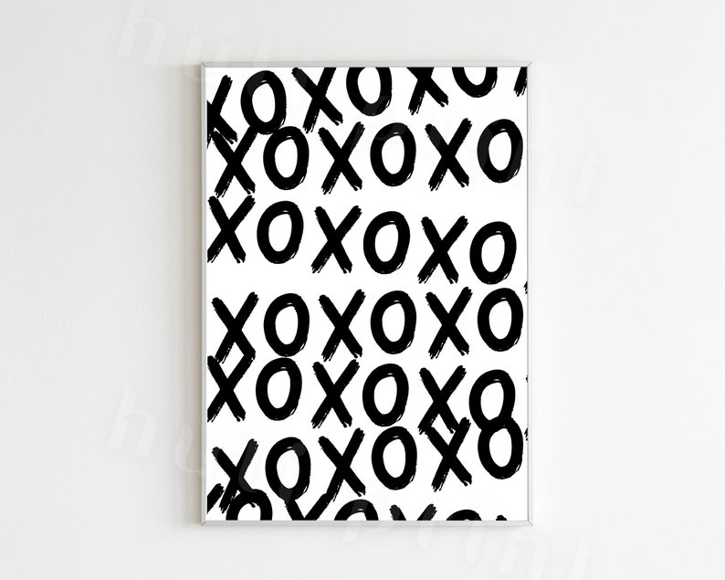 Black Preppy Wall Art Set of 6 Retro Posters Preppy Room - Etsy