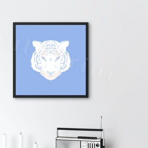 Blue Preppy Wall Art Set of 9, Hearts Poster, Pastel Preppy Room Decor ...