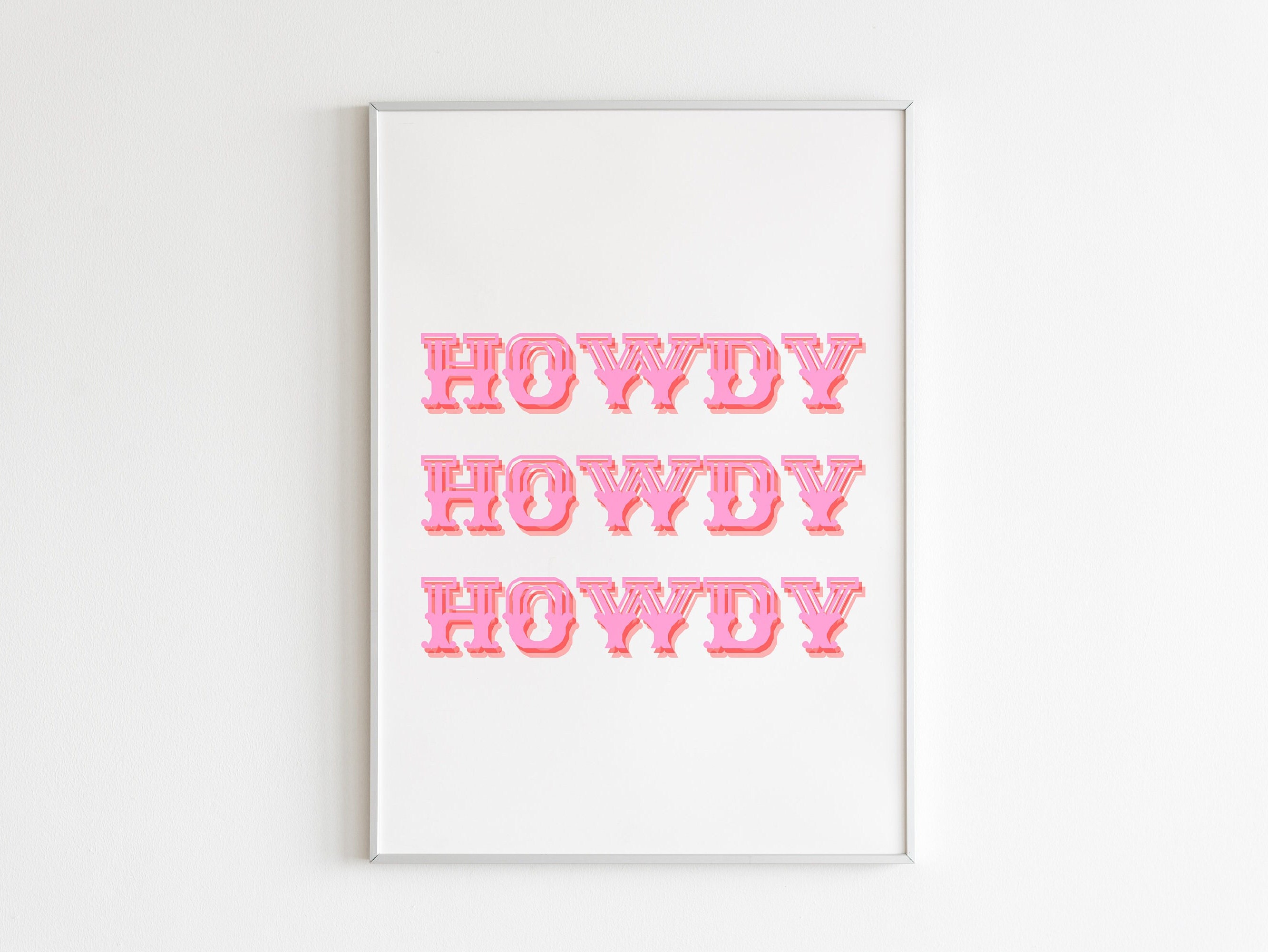 Digital Prints Digital print Preppy room decor Pink preppy wall art ...