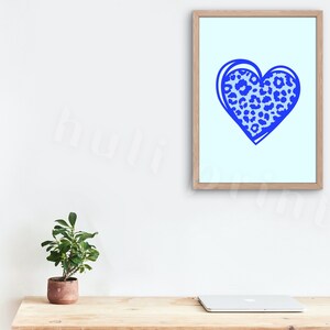 Blue Wall Collage Pack Preppy Wall Art Set of 10 Gallery - Etsy