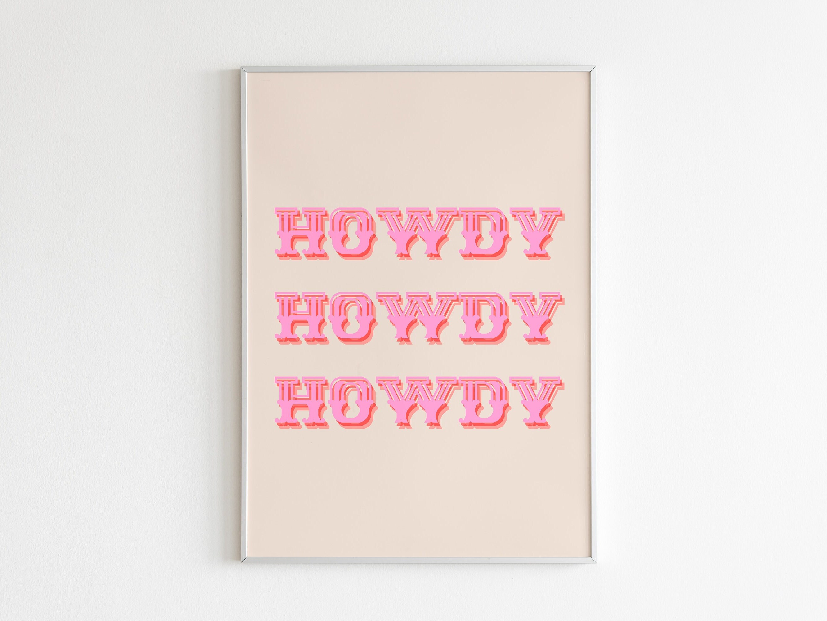 Digital Prints Digital print Preppy room decor Pink preppy wall art ...