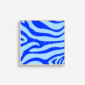 Blue Preppy Wall Art Set of 9, Wall Art Pack for Dorm, Hearts Poster ...