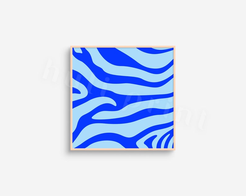 Blue Preppy Wall Art Set of 9 Wall Art Pack for Dorm Hearts - Etsy