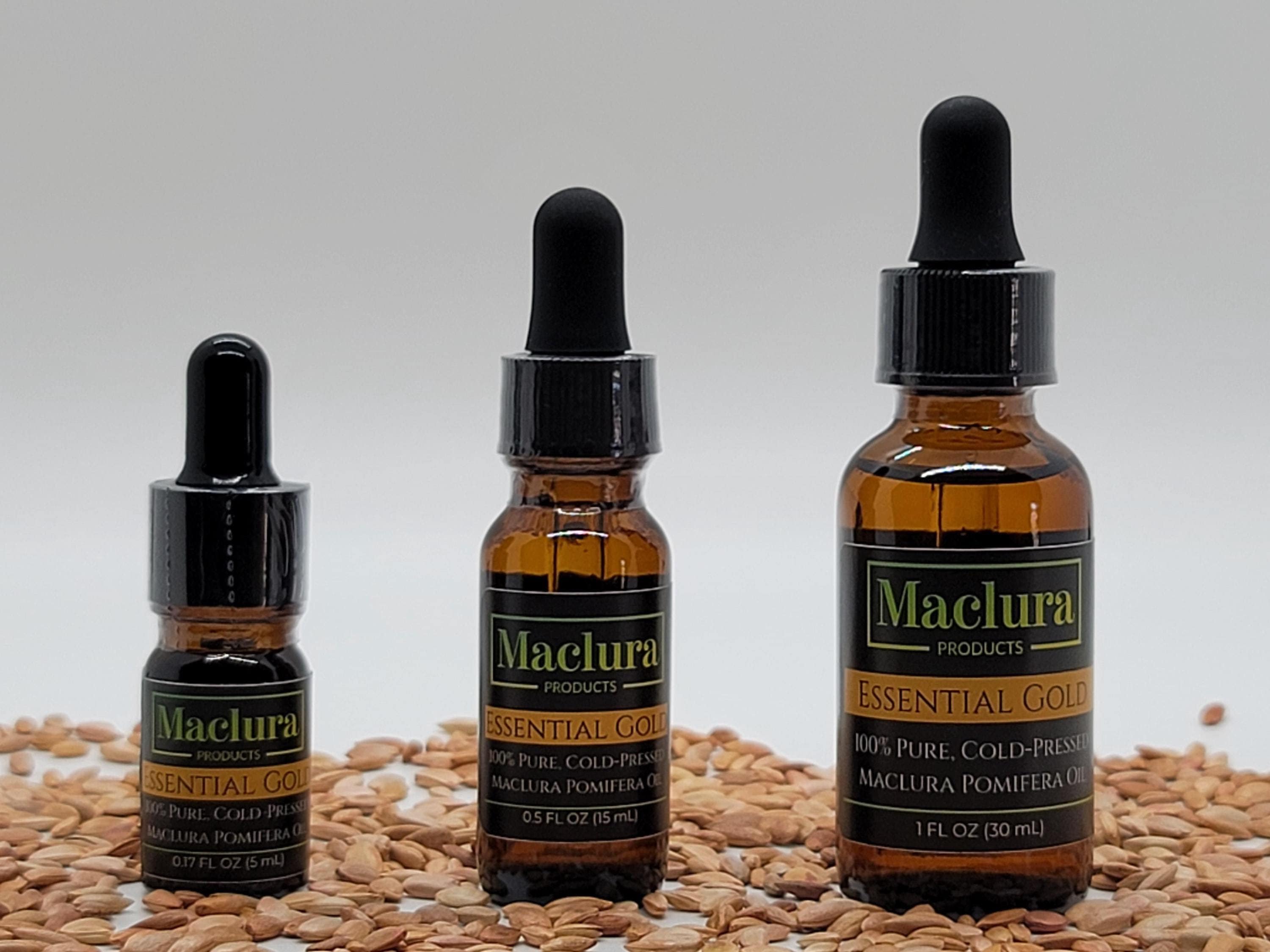 Essential Gold | 100% Pure, Cold-pressed Maclura Pomifera Oil | Compare ...