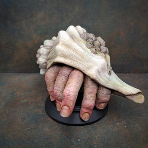 Finger Hermit Crab Sculpture, Creepy Oddity Horror Decor - Etsy