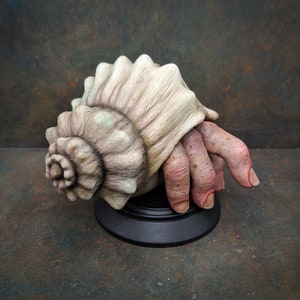 Finger Hermit Crab Sculpture, Creepy Oddity Horror Decor - Etsy