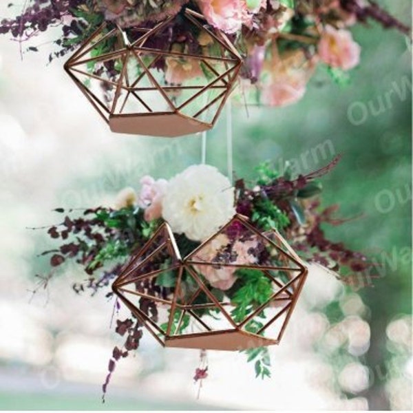 Geometric Centerpiece - Etsy