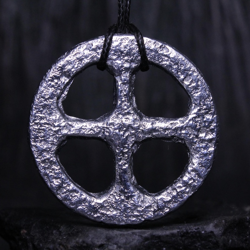Solar Cross Pendant - Etsy