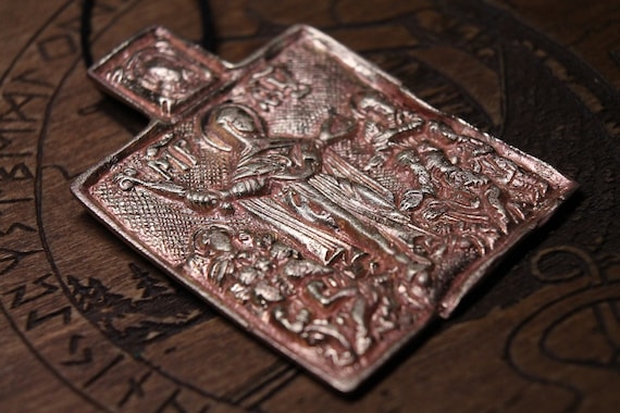 Medieval Icon Pendant, Christian Artifacts, Medieval … - Gem