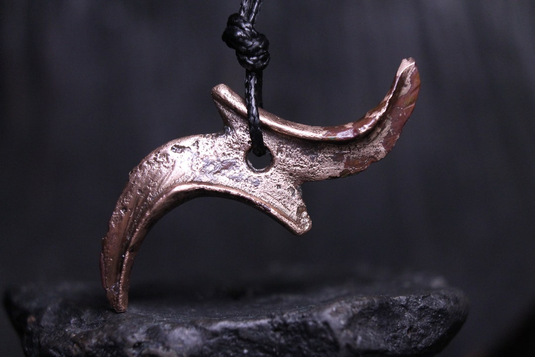 Ancient Viking Thunderbolt Necklace, Viking Artifacts, Viking Amulet ...