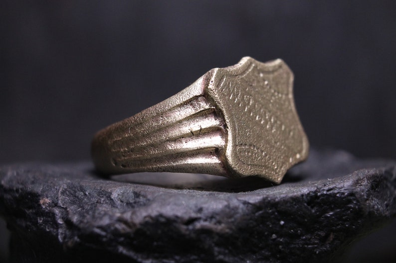 Antique Signet Ring Ancient Medieval Ring Medieval Jewelry - Etsy