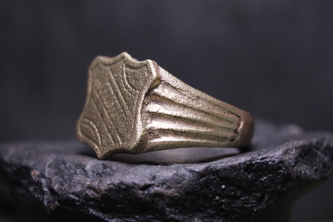 Antique Signet Ring, Ancient Medieval Ring, Medieval Jewelry Men ...
