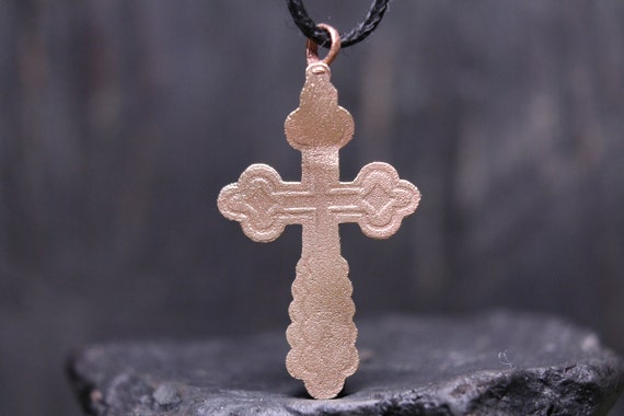 Ancient Medieval Cross, Rare Bronze Crucifix, Medieva… - Gem