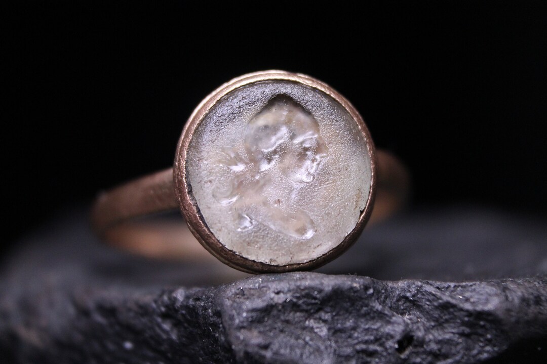 Ancient Medieval Ring With Gem, Ancient Artifacts, Medieval Accessories ...
