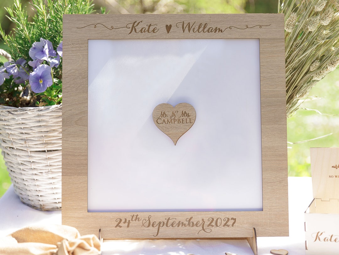 Personalized Guest Book for a Wedding Birthday Dropbox - Etsy