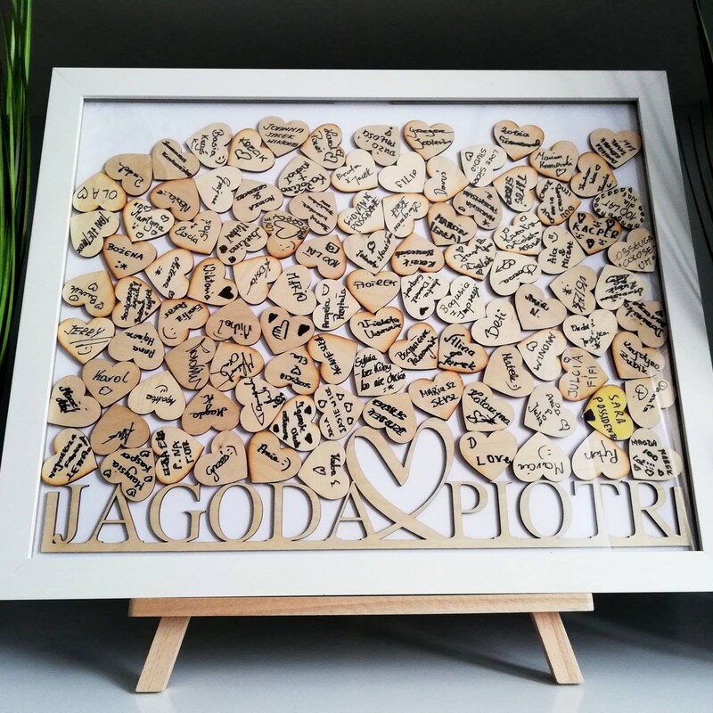 Guest Book Frame - Etsy