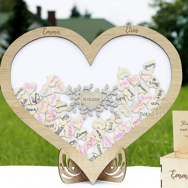 Wooden Heart Frame Wedding - Etsy