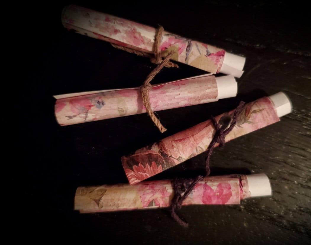 Personalized Mini Scroll Message in a Bottle for Greetings, Invitations ...