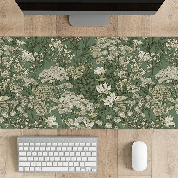 Green Desk Mat - Etsy