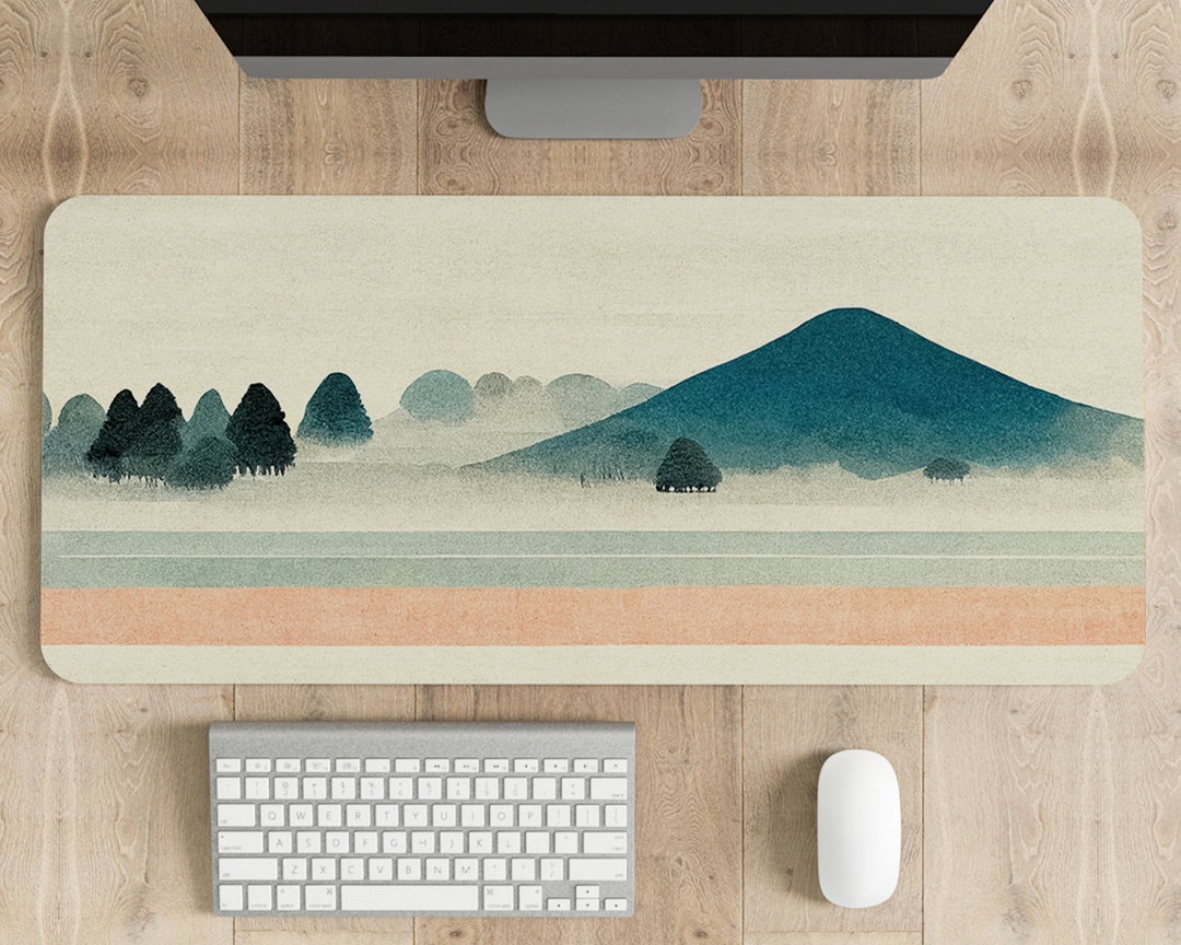Scenic Mountain Road Desk Mat: Extended Mouse Pad, Nature Print - Etsy