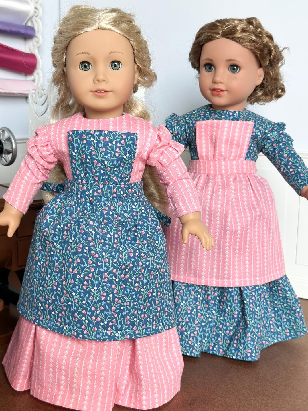 18 Inch Doll Dress, Doll Clothes, Southern Belle Dress, Civil War Era ...