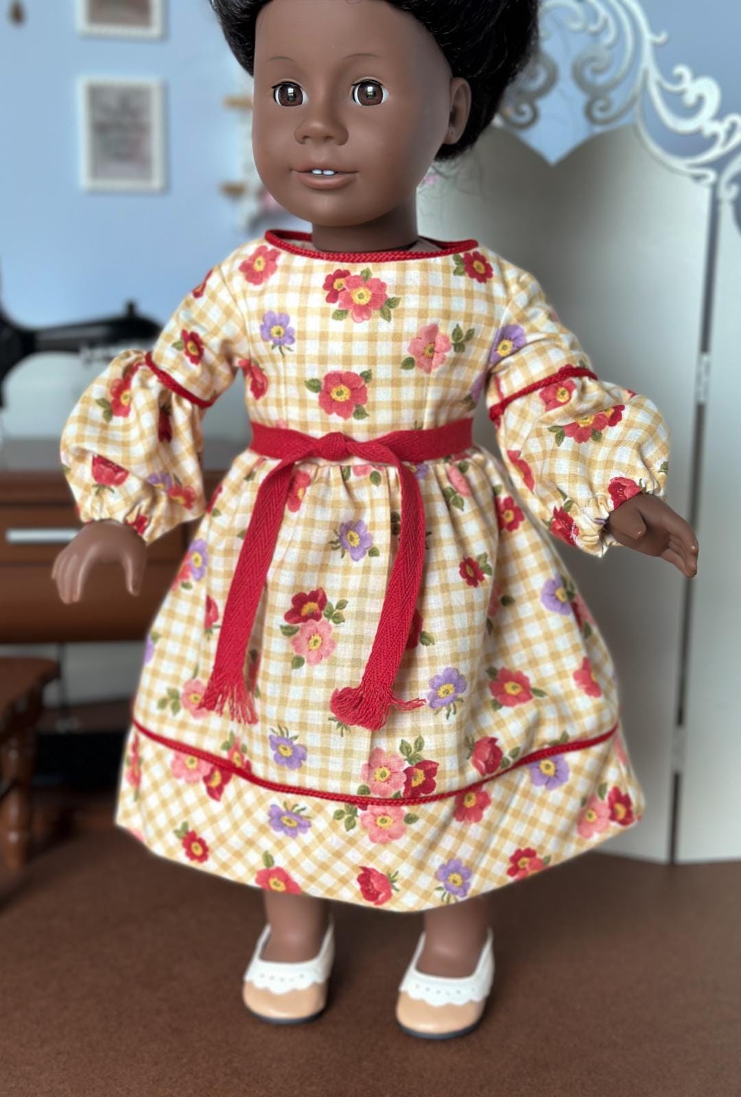 18 Inch Doll Clothes, Addy, Marie Grace, Civil War Era Dress, Doll ...