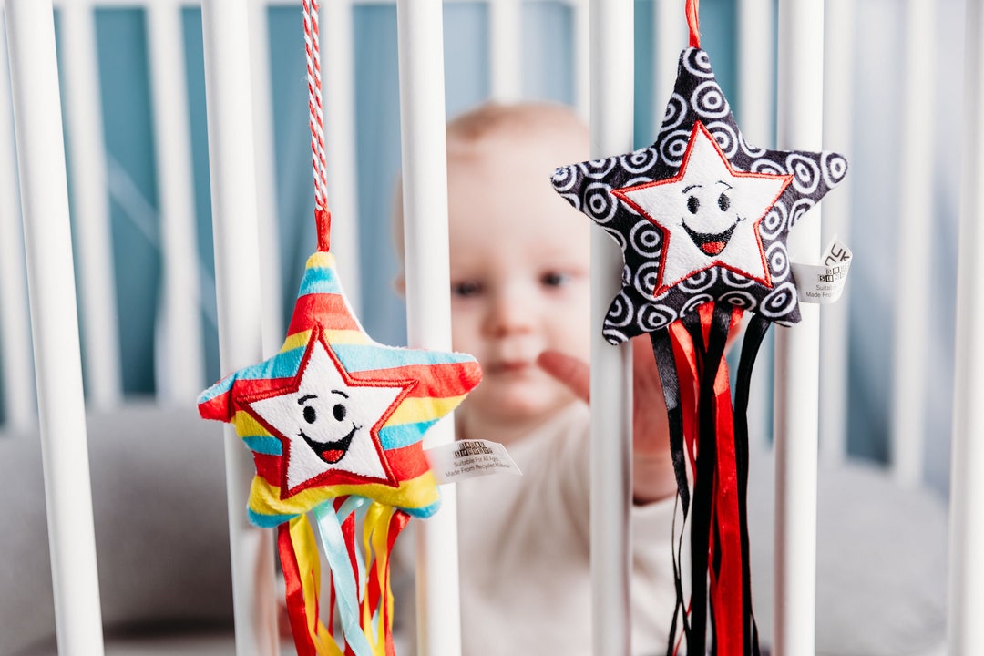 Two Sensory Stars for Engaging Playtime: Brighten Baby's Day With Multi ...