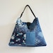 Denim Patchwork Hobo Bag Sewing Pattern (PDF) - Etsy