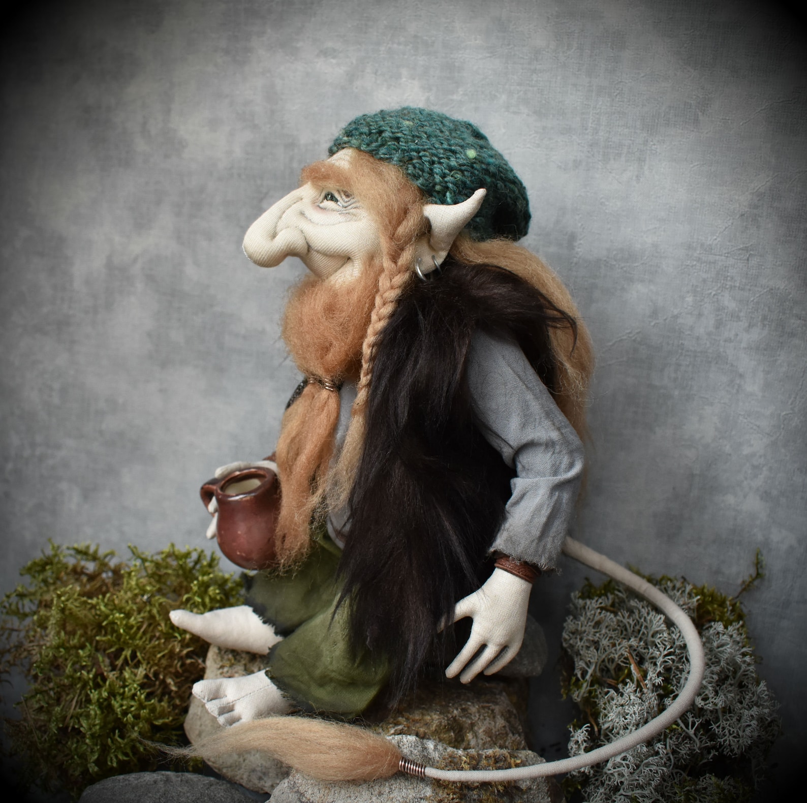 Norvegian Troll doll Scandinavian Norse mythology Forest | Etsy