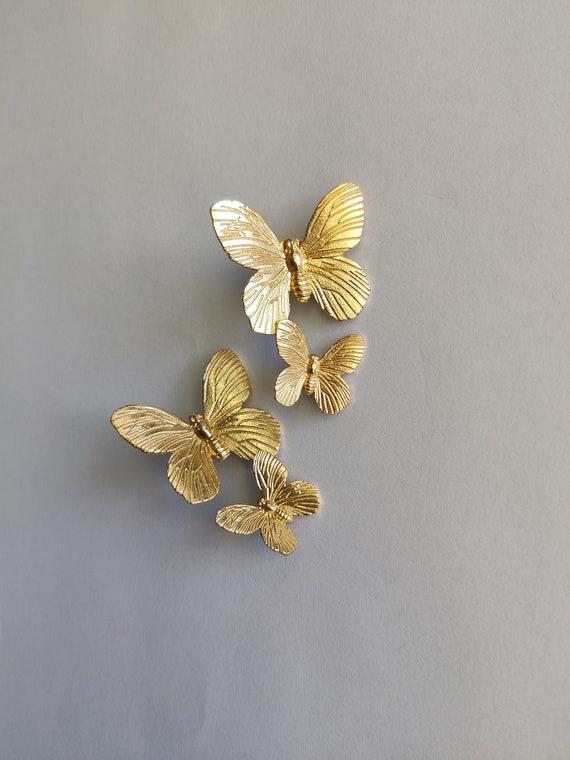 Butterfly statement earrings store