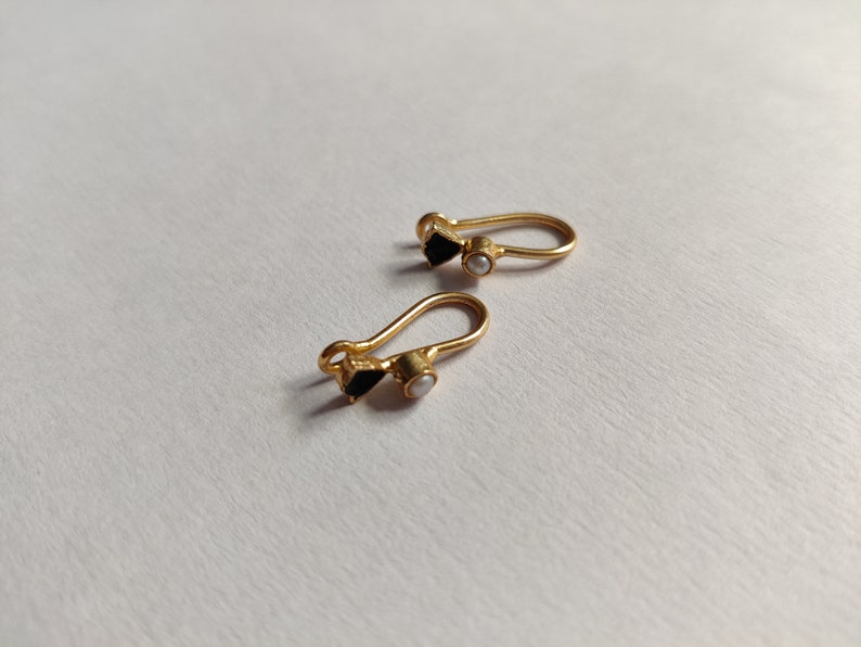 Pearl Nose Pin/ Gold Pearl Earcuffs Multi Use Jewelry - Etsy