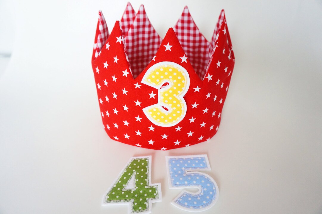 Cute Birthday Crown For Little Boys And Girls With 3 Numbers Etsy cute-birthday-crown-for-little-boys-and-girls-with-3-numbers-etsy