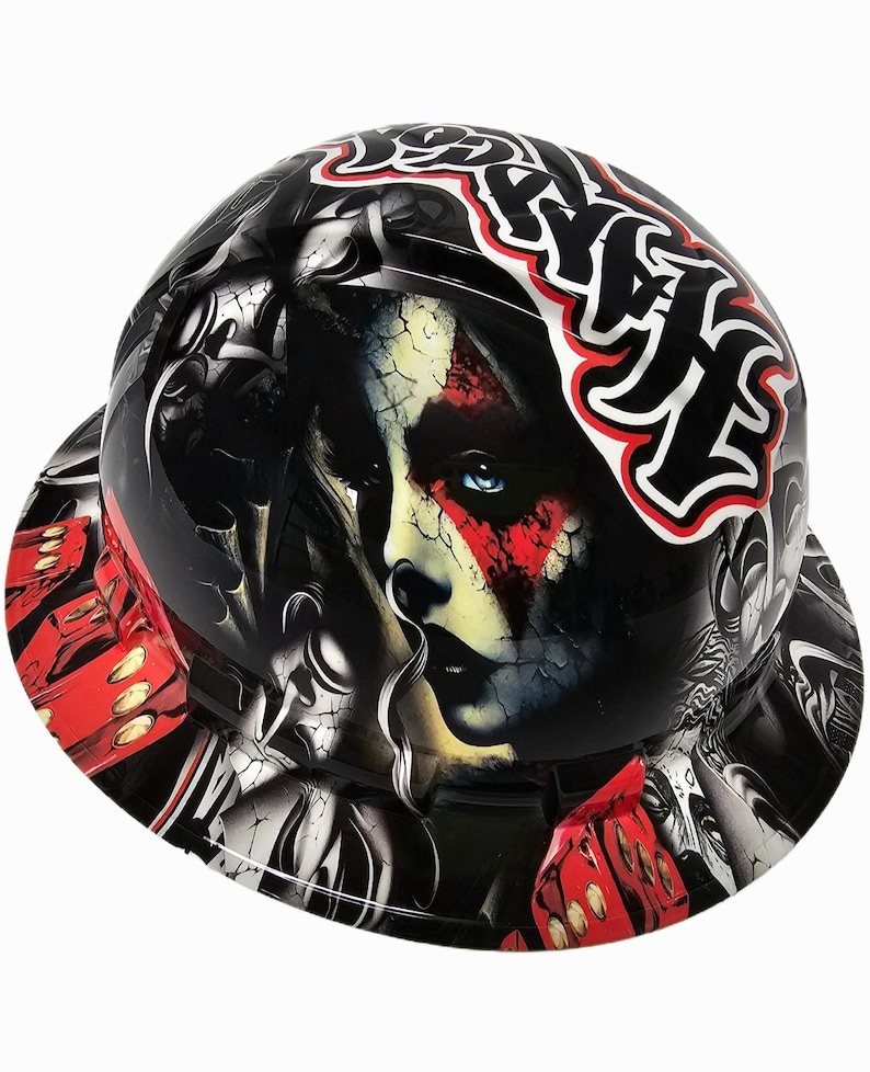 Wet Works Imaging Full Brim Hard Hat Custom Hydro Dipped - Etsy