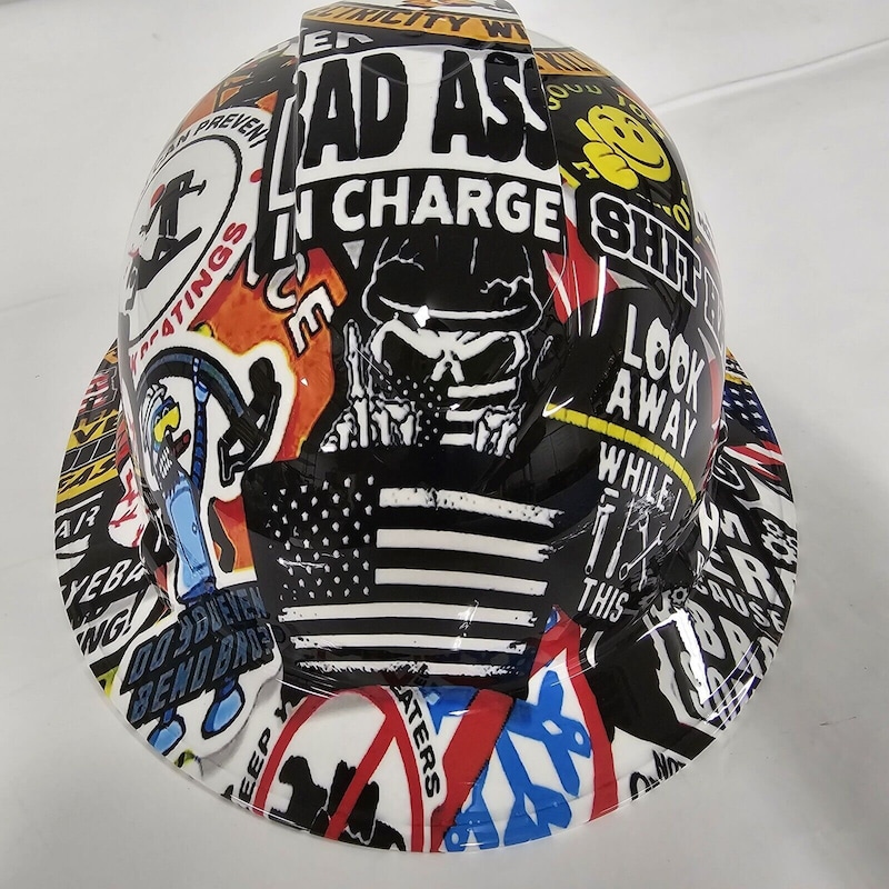 Dipped Cap Style Hard Hat - Etsy